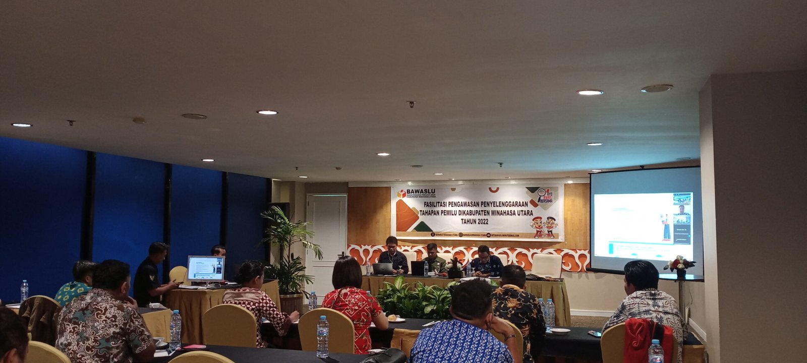 Preteli Hajatan 2024 Bawaslu Minut Fasilitasi Pengawasan